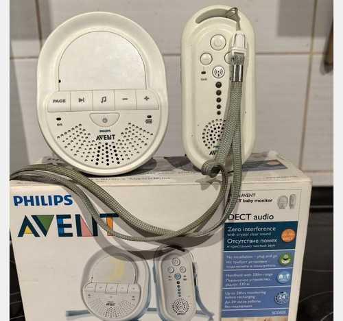 Радионяня philips avent scd505