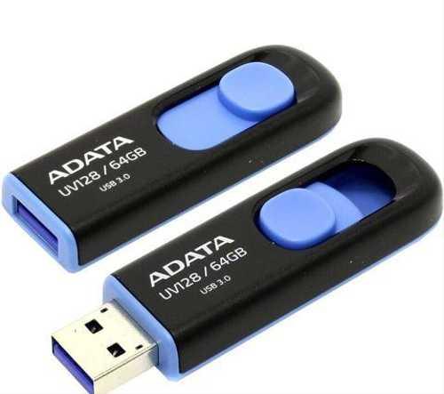 Новая. Флешка. 64Gb. USB 3.0. adata UV128