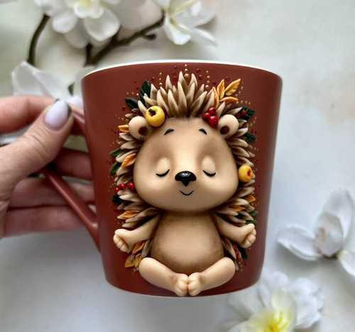 Кружка с декорои