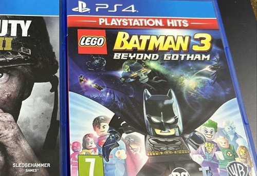 Batman 3 игры PS4 диски