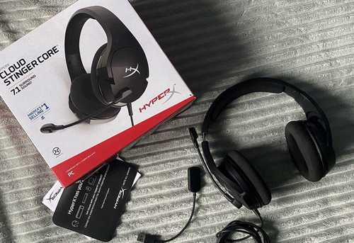 Hyperx Cloud stinger core 7.1