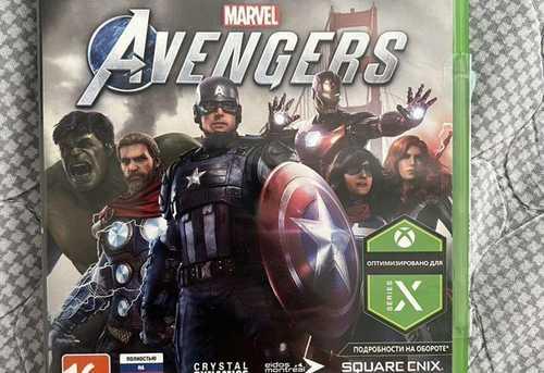 Игра Мстители Марвел Avengers xbox