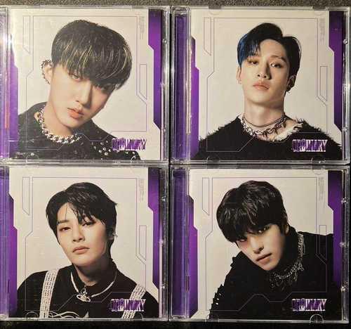 4CD Stray Kids - Oddinary Jewel Case (2022)