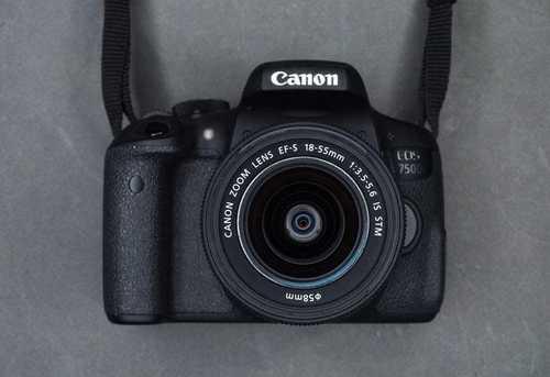 Canon EOS 750D kit 18-55 (2 тыс) обмен