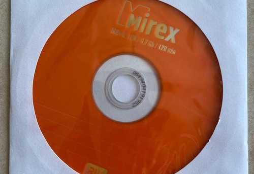 Диск Mirex DVD+R 4,7Gb 16x в бумажном конверте