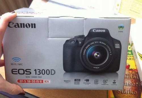 Зеркальный Фотоаппарат Canon EOS 1300D Kit