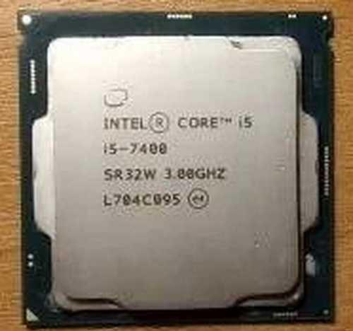 Процессор intel core i5 7400