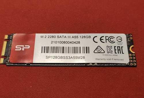 Жёсткий диск Ssd M2 SATA 128GB Silicon Power