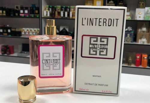 Женские Givenchy l' Interdit Живанши 100м