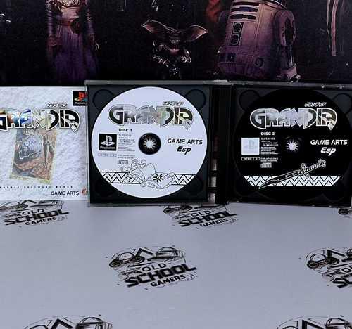 Диск Playstation 1 Grandia