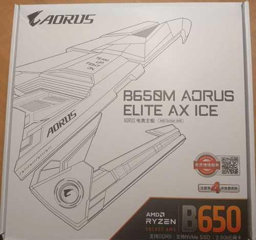 Материнская плата Gigabyte B650M A elite AX ICE