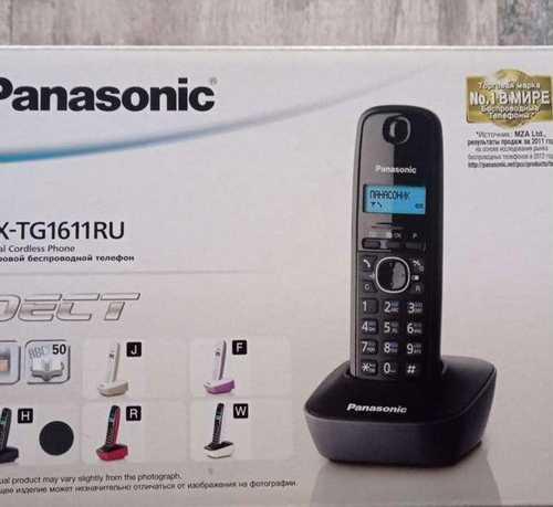 Panasoрадиотелефон Panasonic KX-TG1611RUH