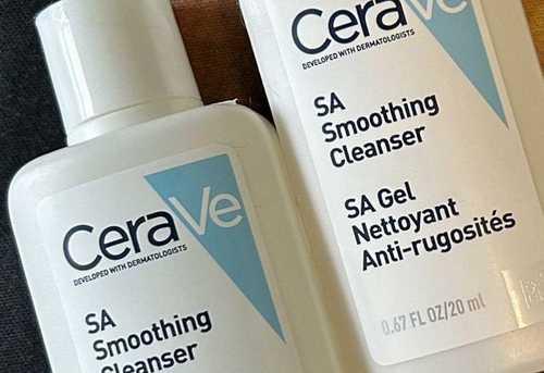 Cerave SA smoothing cleanser gel
