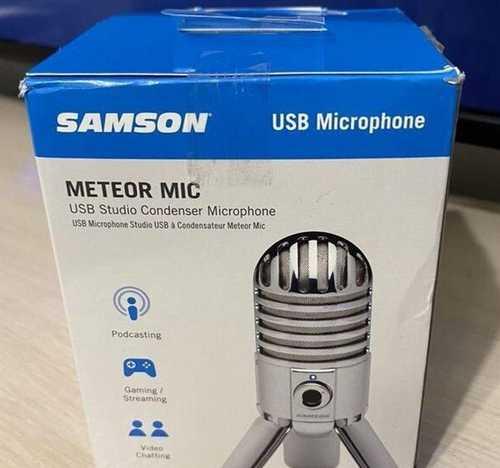 Микрофон samson meteor MIC