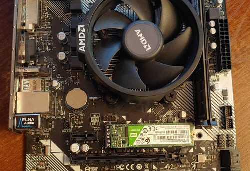 Asrock a320m-hdv+ryzen 3200g