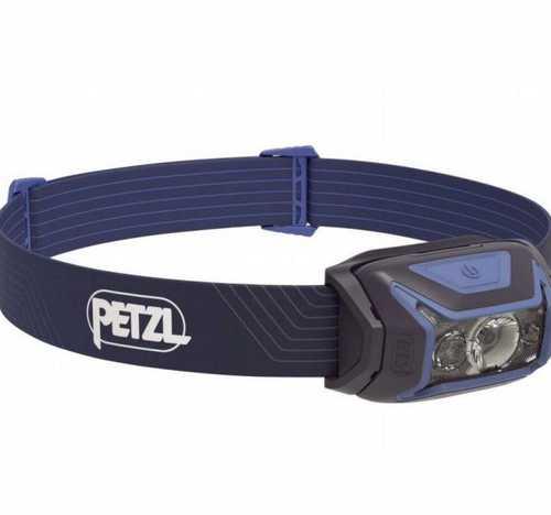 Фонарь Petzl actik Blue налобный синий 2022