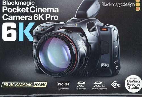 Blackmagic Pocket Cinema Camera 6K Pro Видеокамера