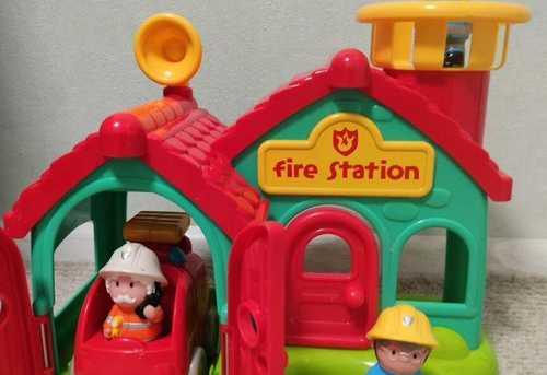 Детские игрушки Домик пожарная часть