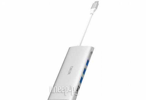 Хаб USB Wiwu Alpha 11 in 1 Type-C - 3xUSB 3.0