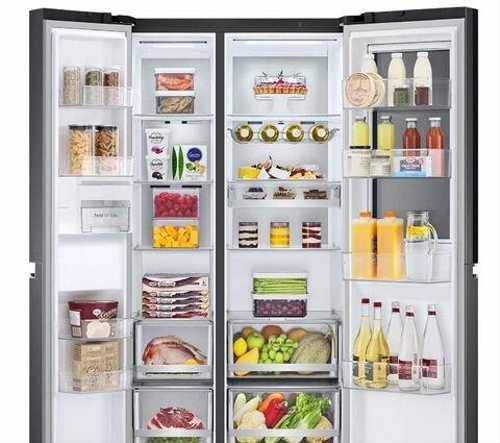 Холодильники Side by Side и прочие LG GC-q257cbfc