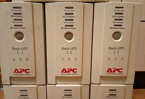 Ибп APC back UPS CS 500