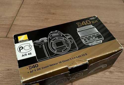 Nikon d40 kit