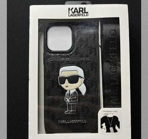 Чехол на iPhone 13 pro max (karl lagerfeld)