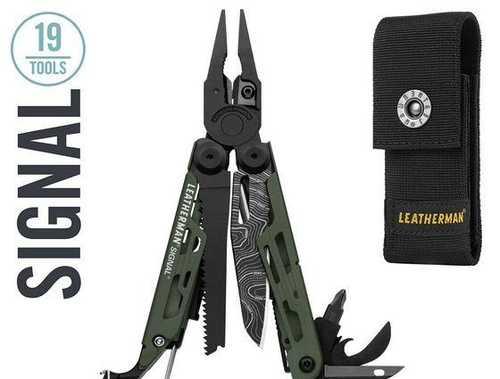 Новый Мультитул leatherman Signal Topo Blade