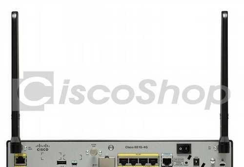 Маршрутизатор Cisco C881G-4G-GA-K9