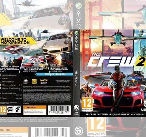 Диски на ps4 The crew 2