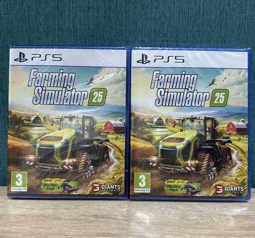 Диск PS5 Farming Simulator 25. Новый