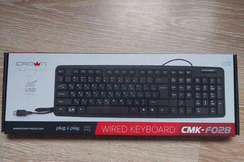 Клавиатура Crown CMK-F02B