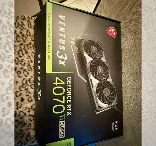 Видеокарта msi rtx 4070ti super