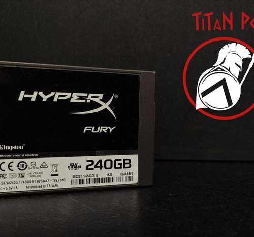 SSD Kingston Fury 240gb / Обмен