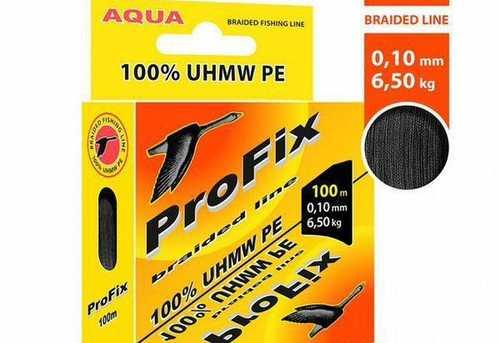 Шнур aqua ProFix Black 0,10mm 100m 2шт