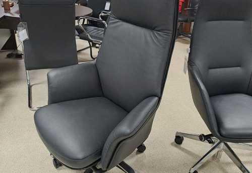 Дизайнерское кресло 250кг. кожа