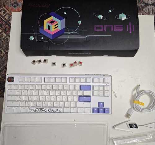 Клавиатура Ducky One 3 TKL Cherry MX Red