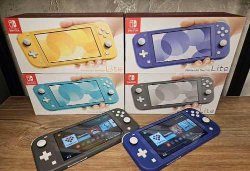 Новые прошитые Nintendo Switch Lite + игры