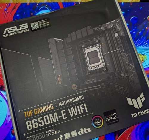 Материнская плата asus TUF gaming B650M-E wifi