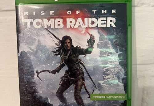 Rise of the Tomb Rider Xbox One диск
