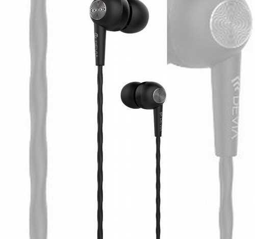 Devia Гарнитура Kintone In-Ear black (Черный)