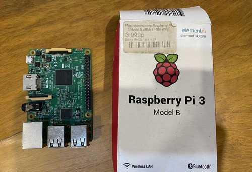 Raspberry Pi 3 Model B ARMv8 1Gb/WiFi