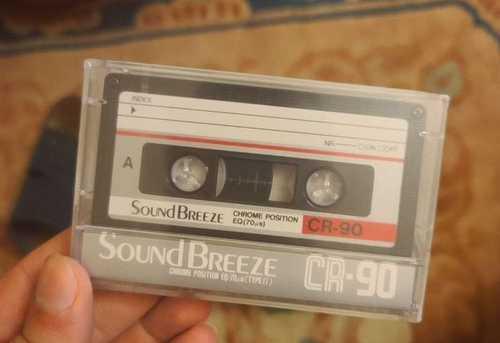 Аудиокассета SoundBreeze CR-90 Chrome