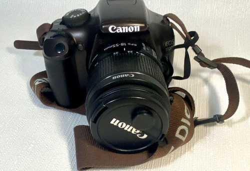 Зеркальный фотоаппарат canon EOS 1100D