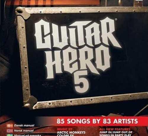 Guitar Hero 5 (Xbox 360, англ, бу)