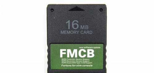 Карта памяти Memory Card 16 MB fmcb для PS2