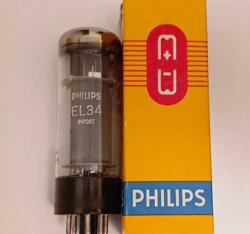 Радиолампы EL34 Philips