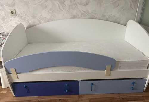 Детская кровать от 3 лет с матрасом 160