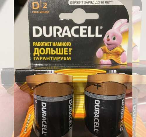 Батарейки duracell LR20