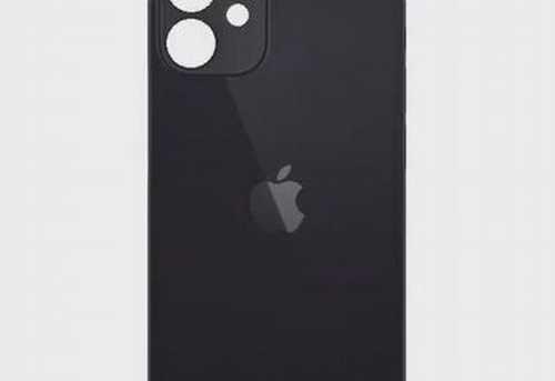Крышка Айфон 12 (iPhone 12) черная